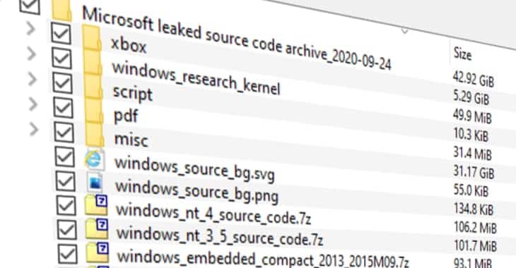 Source code for multiple Microsoft operating systems including Windows XP & Server 2003 leaked ...